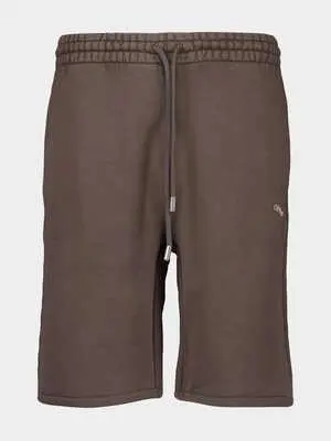 Off-White Martyrdom Arrow Skate Shorts - Beige