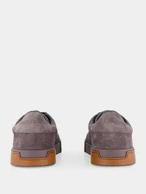 Dolce & Gabbana Suede Portofino Yacht Sneakers