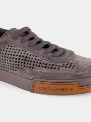 Dolce & Gabbana Suede Portofino Yacht Sneakers