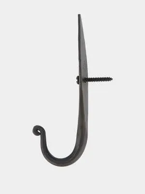 Madam Stoltz Hand-forged Leaf Iron Hook