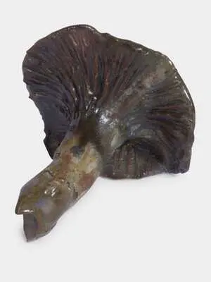 Studio Bongard Small Mushroom Sculpture - Brown