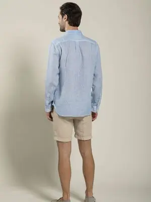 120% Lino Mermaid Linen Shirt