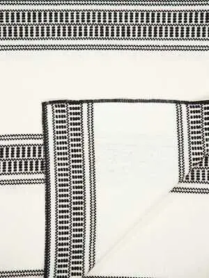 Maison De Vacances Vice Versa Embroidered Canvas Throw