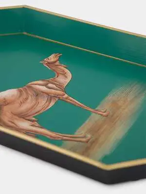 LES-OTTOMANS Hand-painted Camel Tray