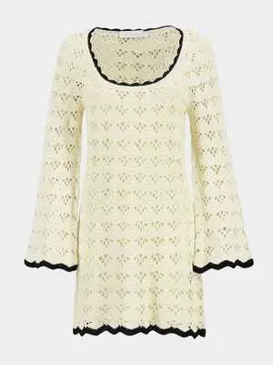 Zimmermann Rhiannon Crochet Mini Dress