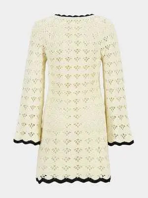 Zimmermann Rhiannon Crochet Mini Dress