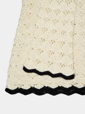 Zimmermann Rhiannon Crochet Mini Dress