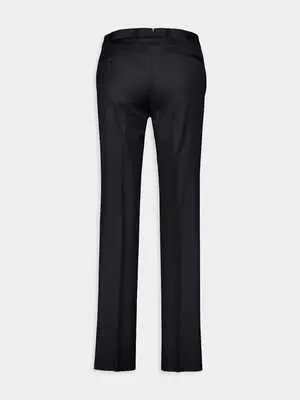 Corneliani Charcoal Wool Suit - Black