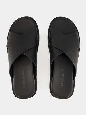 FERRAGAMO Monogram Sandals