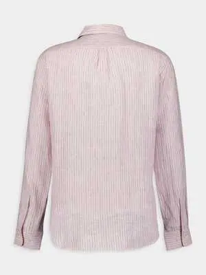 120% Lino Striped Shirt