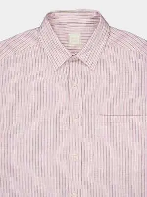 120% Lino Striped Shirt