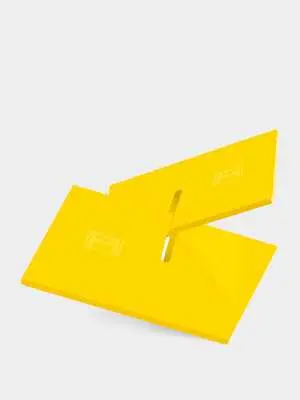 Assouline Solid Bookstand - Yellow
