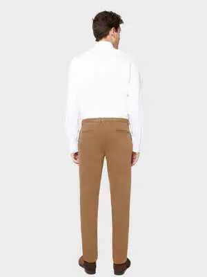 Boglioli Cotton Trousers - Beige