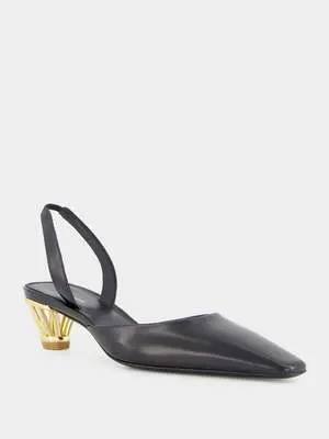 FERRAGAMO Cage Heel Slingback