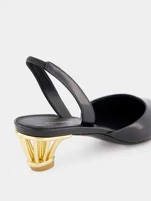 FERRAGAMO Cage Heel Slingback
