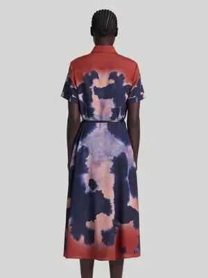 Altuzarra Kiera Midi Shirt Dress - Multicolour