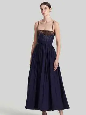 Altuzarra Andrea Cotton Dress - Brown