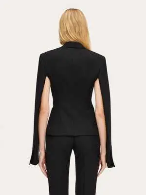 FERRAGAMO Cut-out Wool Blazer