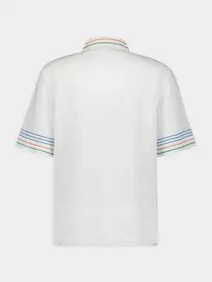 Casablanca Le Fil De La Musique Linen Shirt