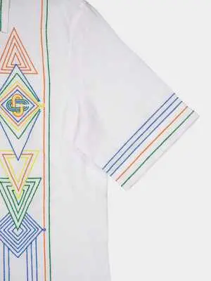 Casablanca Le Fil De La Musique Linen Shirt