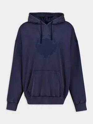 Givenchy Shadow Oversized Hoodie - Blue
