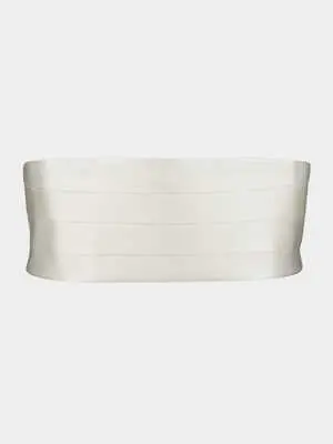 Stella McCartney Cummerbund - Cream