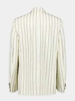 Stella McCartney Striped Single-breasted Blazer