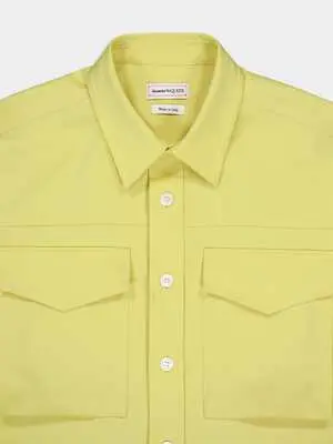 Alexander McQueen Wool Military Shirt