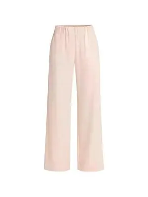 KOCCA Elasticated-waist Wide Leg Trousers