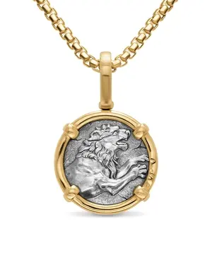 David Yurman Alexander The Great Amulet - Gold/silver