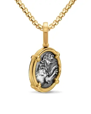 David Yurman Alexander The Great Amulet - Gold/silver