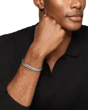 David Yurman Chevron Flex Bracelet - Silver