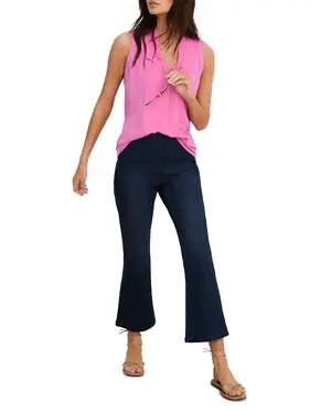 NIC+ZOE Ruffled Tank Top - Crocus