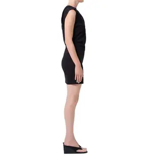 AGOLDE Beth Asymmetric Dress - Black