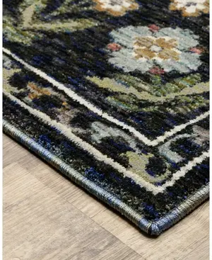 ORIENTAL WEAVERS Andorra 3710a 8' 6 X 11' 7 Area Rug - Blue
