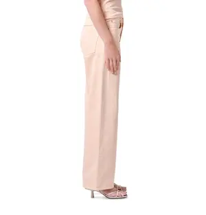 AGOLDE Arc Mid-rise Wide-leg Jeans - Sun Filter