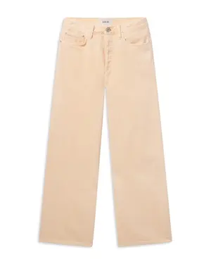 AGOLDE Arc Mid-rise Wide-leg Jeans - Sun Filter