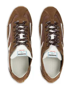 Sandro Light Wave Sneakers - Brown