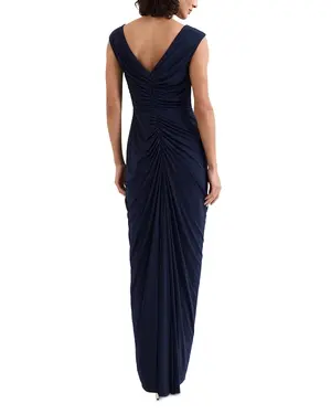 PHASE EIGHT Donna Maxi Dress With Draped Skirt