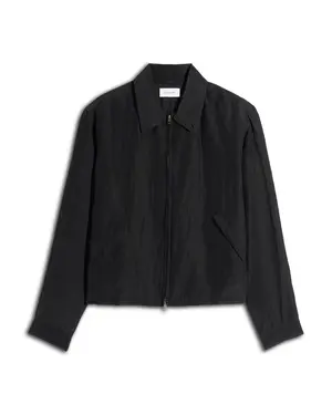 LEMAIRE Short Blouson Jacket - Black