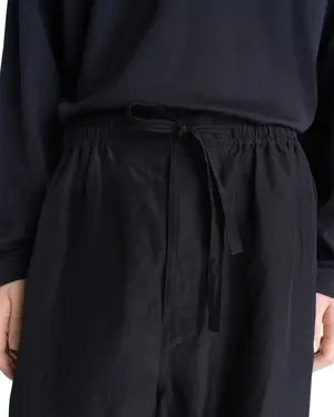 LEMAIRE Pyjama Pants - Black