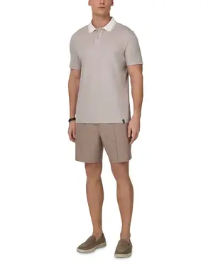 Boggi Milano Regular Fit Logo Print Swim Shorts
