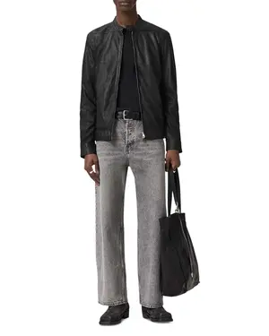 ALLSAINTS Colt Leather Jacket - Black