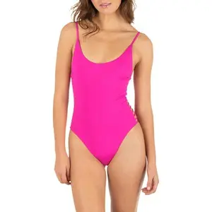 Hurley Strappy One-piece Swimsuit - Azalea