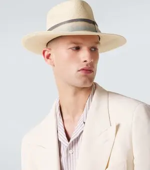 Borsalino Harlem Straw Panama Hat