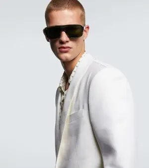 TOM FORD William Flat-top Sunglasses - Brown