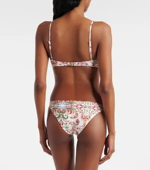 Melissa Odabash Greece Printed Bikini Bottoms