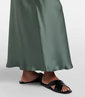 Asceno Tallin Silk Maxi Dress