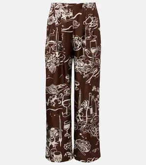 Asceno Printed Sleepwear For Women