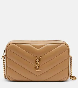 Saint Laurent Loulou Medium Camera Bag - Brown
